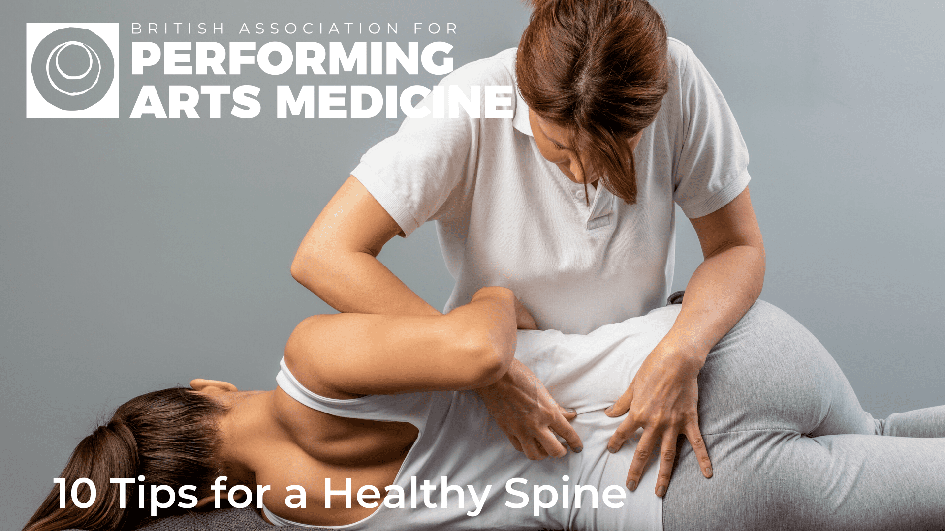 10 Tips for a Healthy Spine - BAPAM
