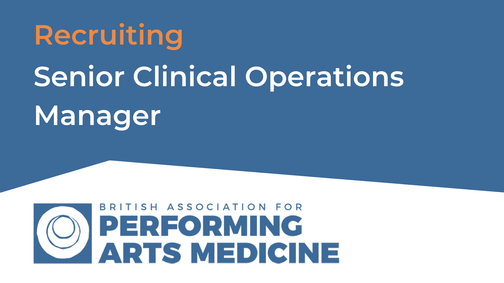 Performing Arts Medicine | Health & Wellbeing Services, London, UK | Bapam