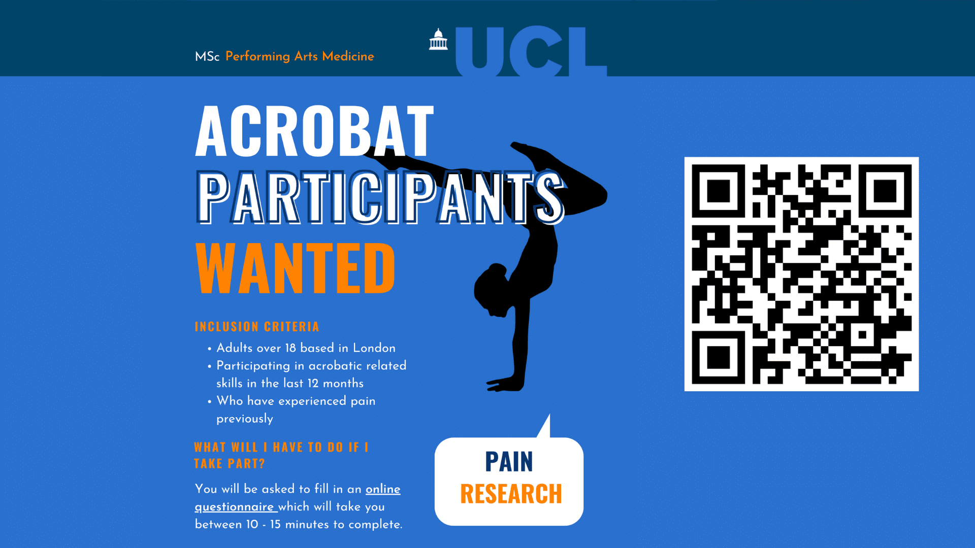 Research: Acrobat Participants Wanted - BAPAM