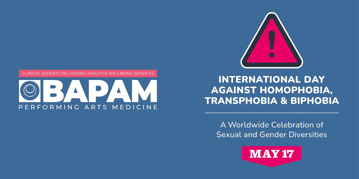 BAPAM Supports LGBTQIA+ Performing Artists on May 17th
