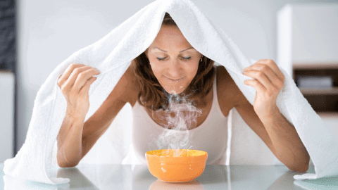 Saline Nebulisation and Steam Inhalation | BAPAM